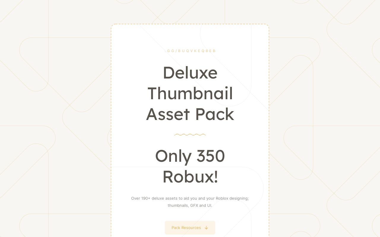 Deluxe Thumbnail Asset Pack